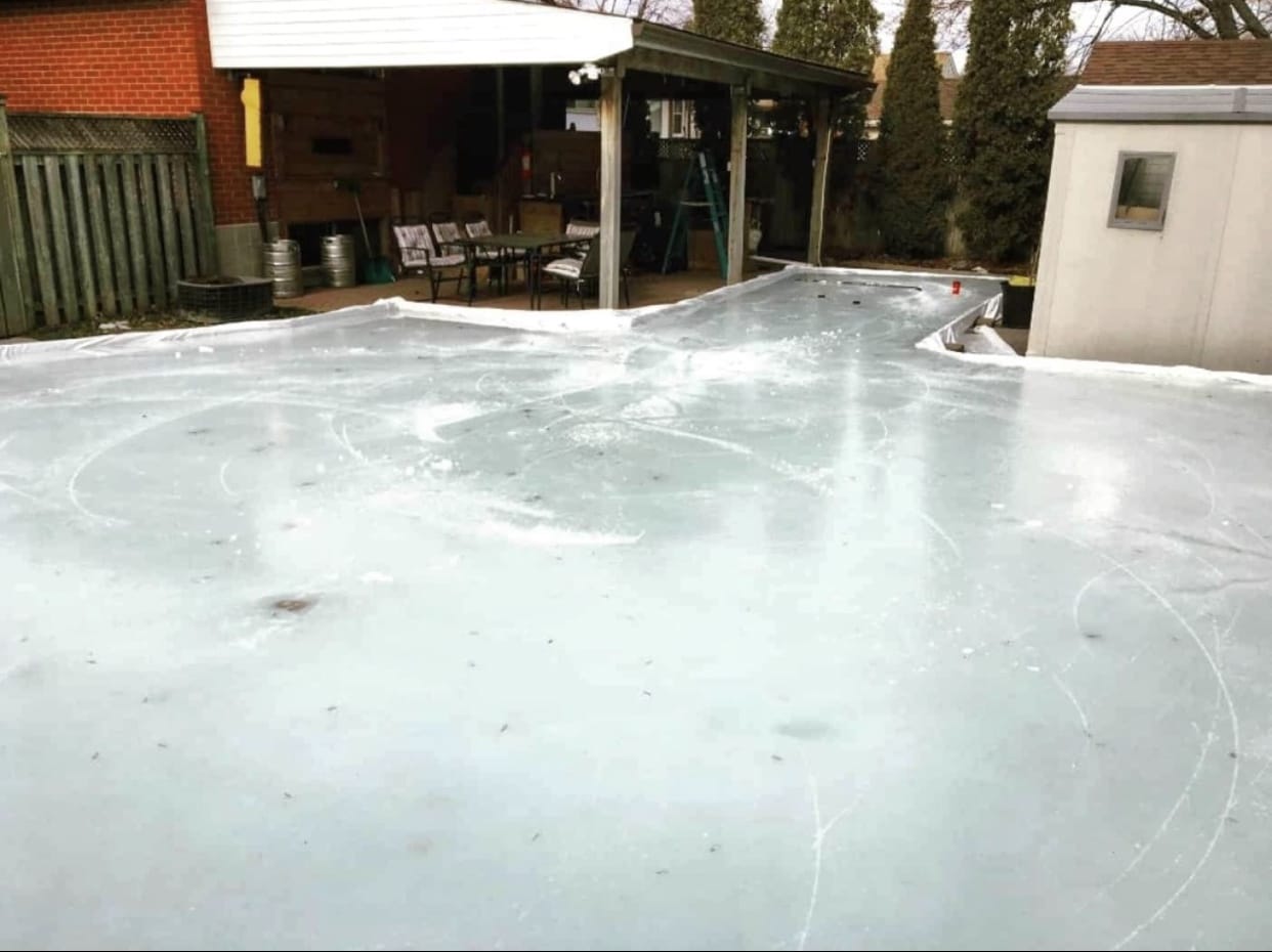 16' x 20' Heavy Duty Utility / Ice Rink Tarp - White (6 oz.) - Verduyn ...